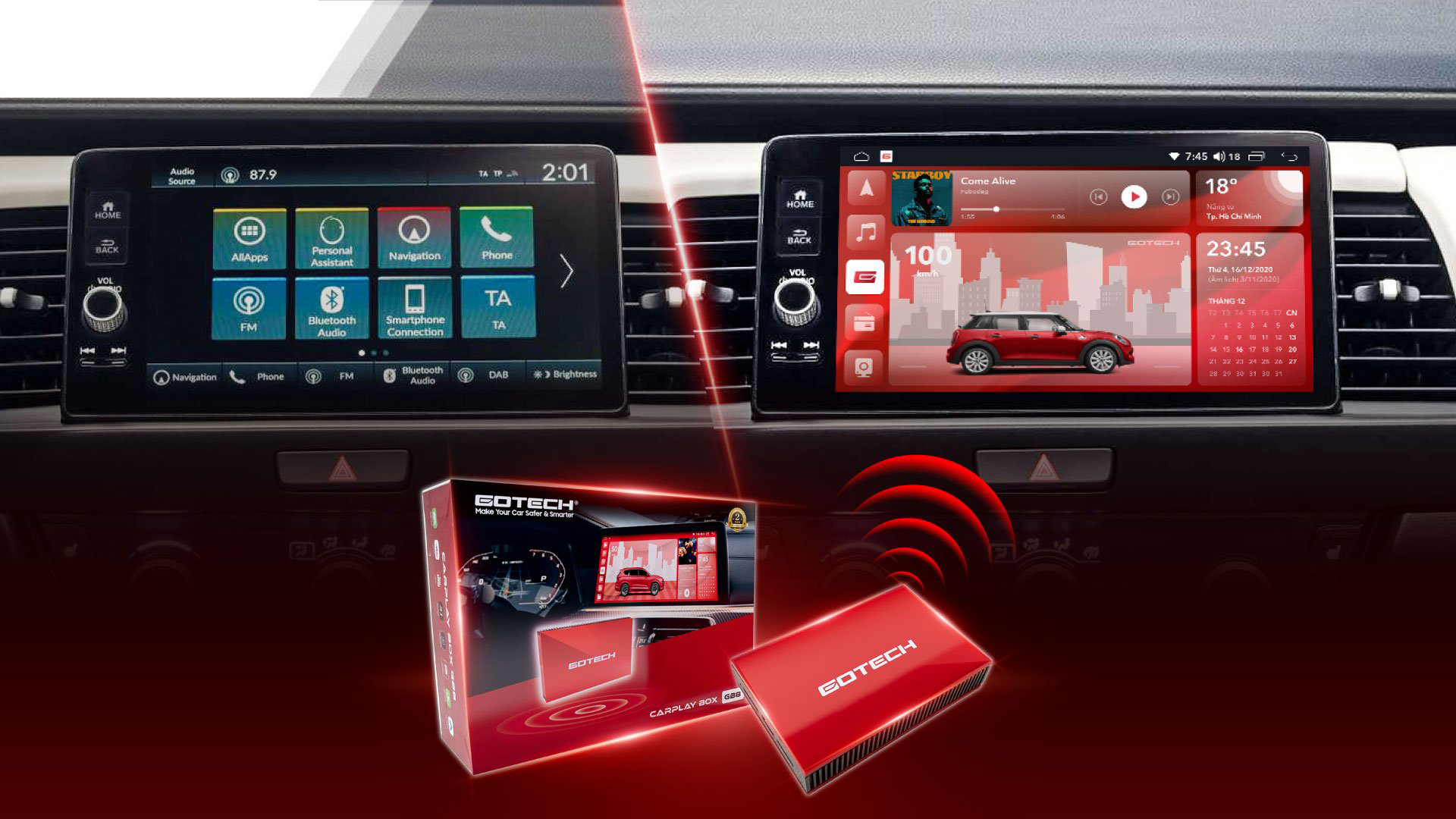 4. Những tính năng nổi bật của Android box ô tô