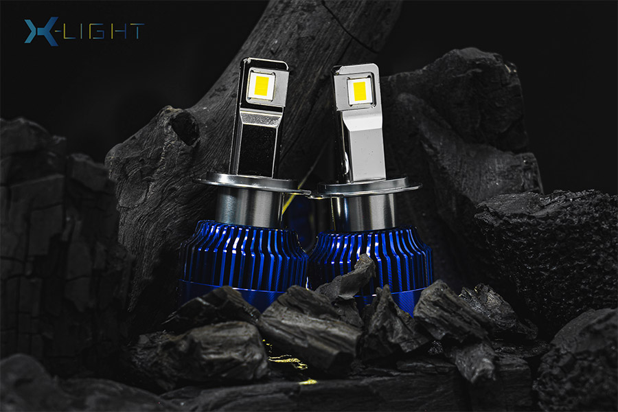 Bóng LED Ô Tô Siêu Sáng X-Light V12 Ultra Pro - Chân H4 (Dùng chung cả ...